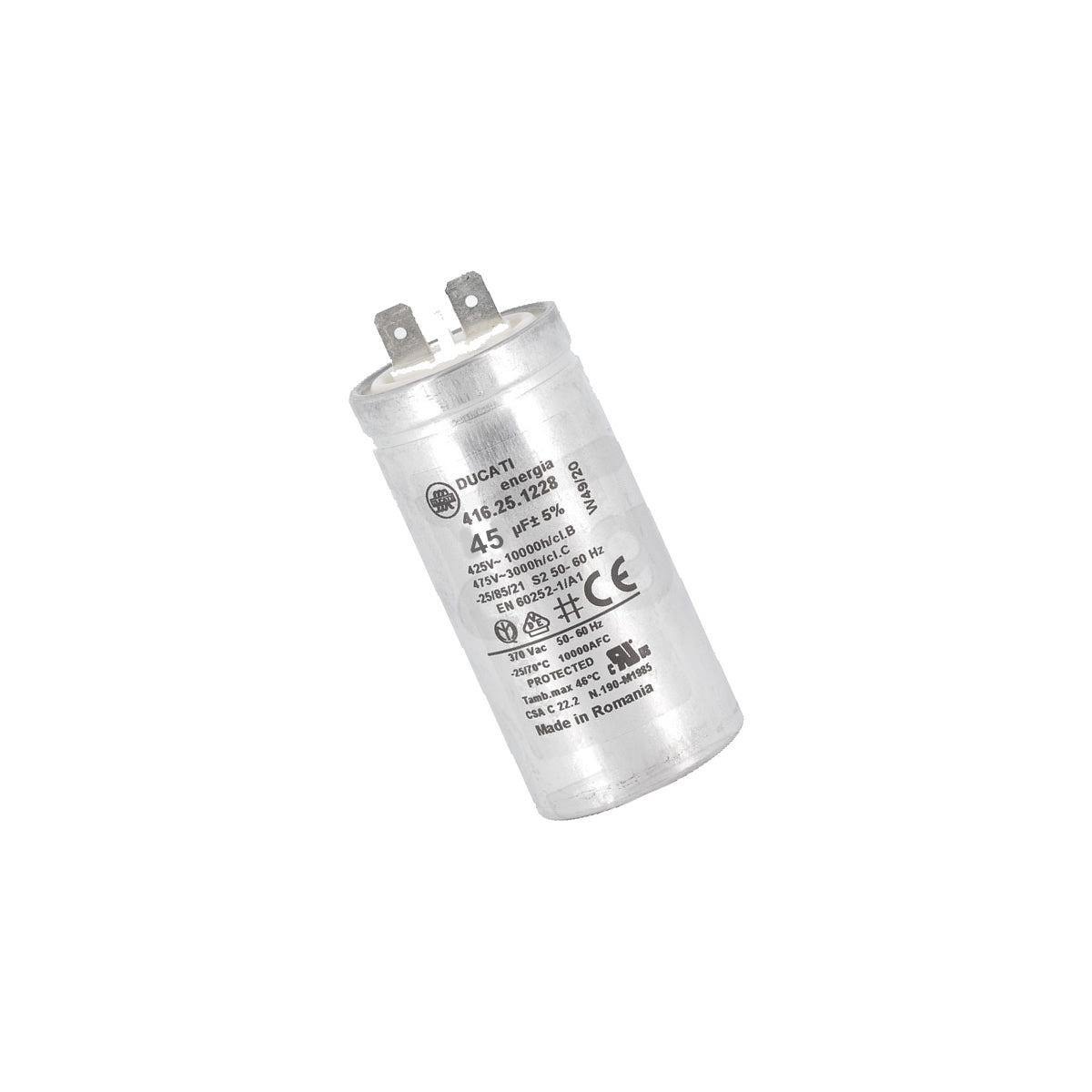 45µF Metal Capacitor - 110V UL