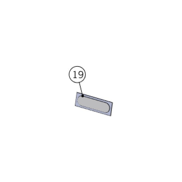 La Marzocco GB5 S/X LED Display Cover - F.1.125