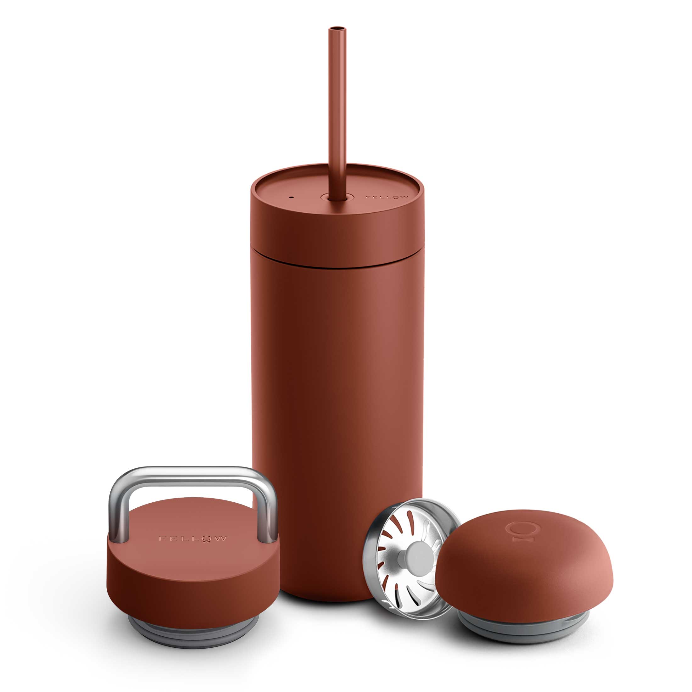 Fellow Carter Travel Mug with 3-in-1 Lid System - Sienna