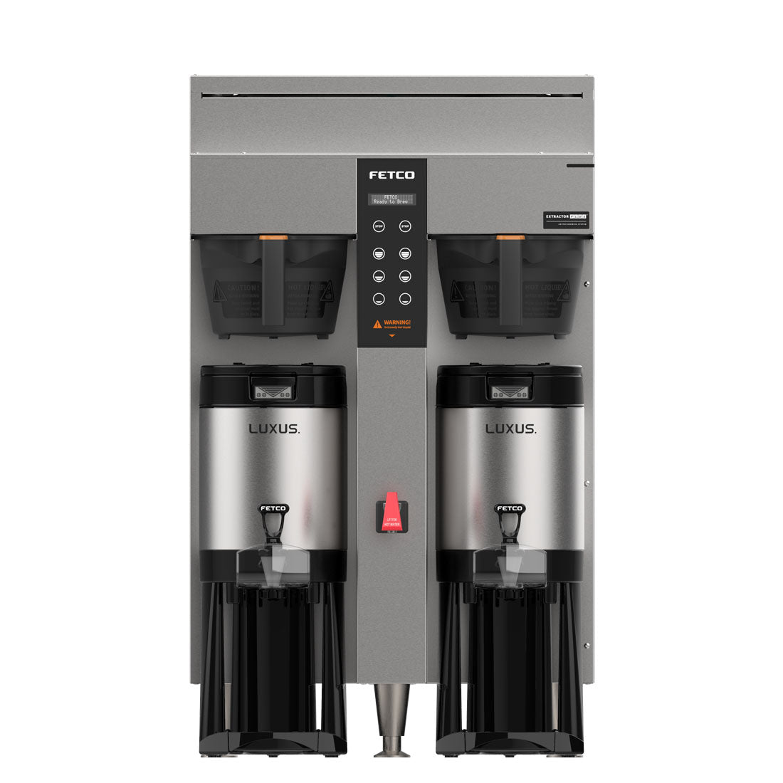 Fetco CBS-1252 Plus Series Twin Station Airpot Coffee Brewer - 208-240