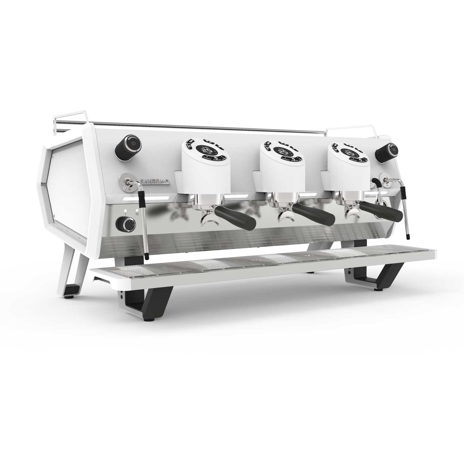 Sanremo D8 PRO 3 Group Volumetric Espresso Machine - Total White