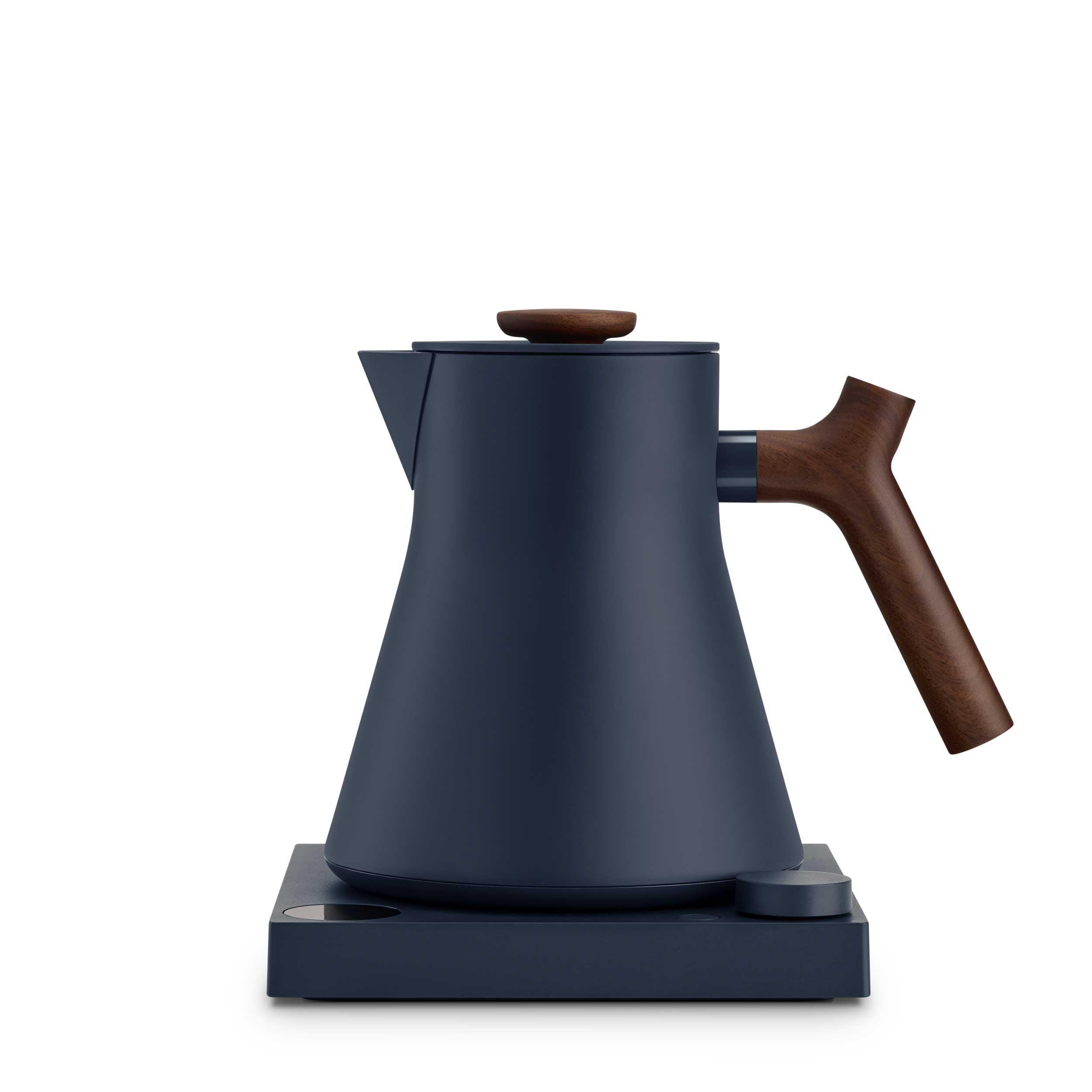 Fellow Corvo EKG Electric Kettle - Stone Blue w/ Walnut