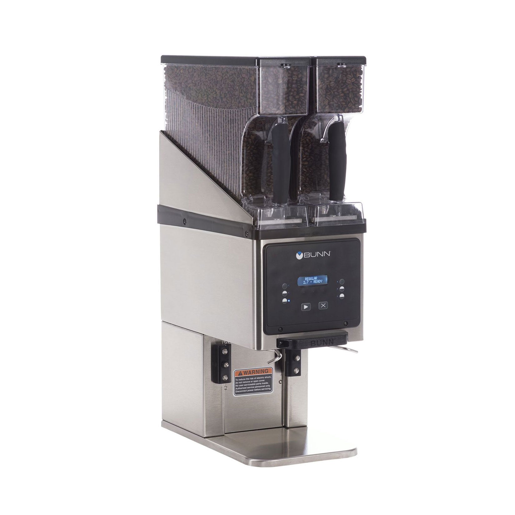 BUNN Multi-Hopper Grinder and Storage System - Stainless Steel