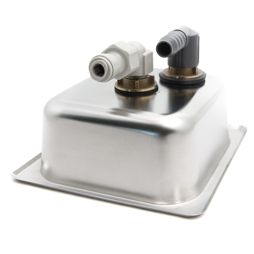 NSF Approved Flush-Mount Bar and Cafe Rinser - 6" x 6"