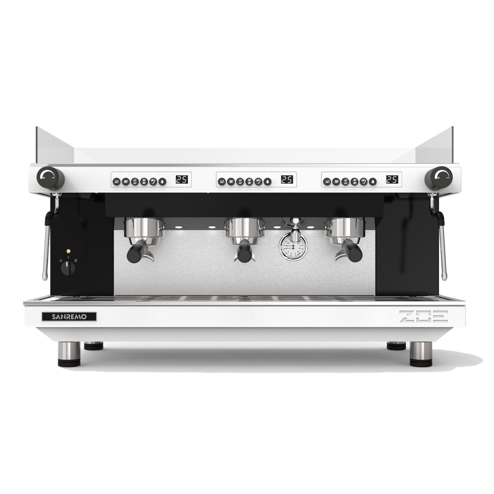 Sanremo Zoe Competition 3 Group Volumetric Espresso Machine - White